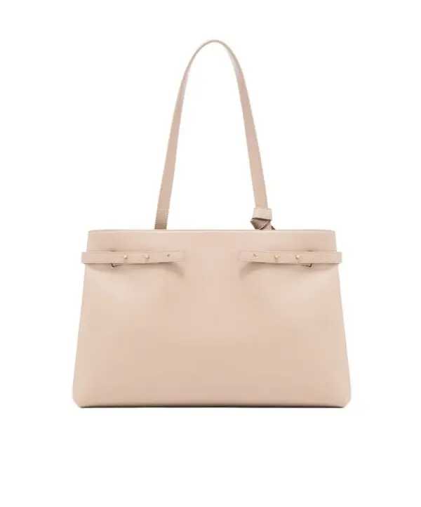 Emporio Armani Top Handle Shoulder Bag - Light Brown