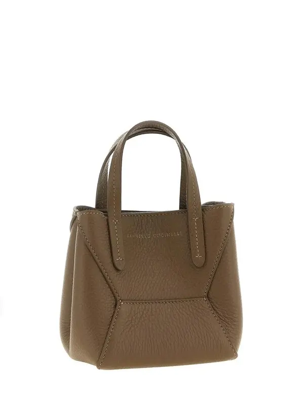 Brunello Cucinelli Duo Mini Top Handle Bag - Green
