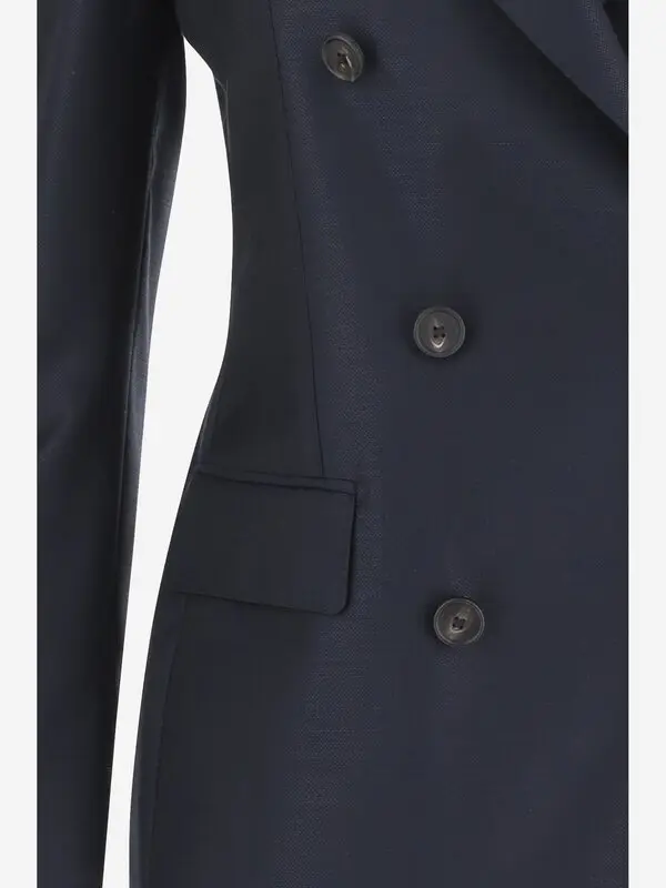 Tagliatore Double-breasted Tailored Jacket - Black