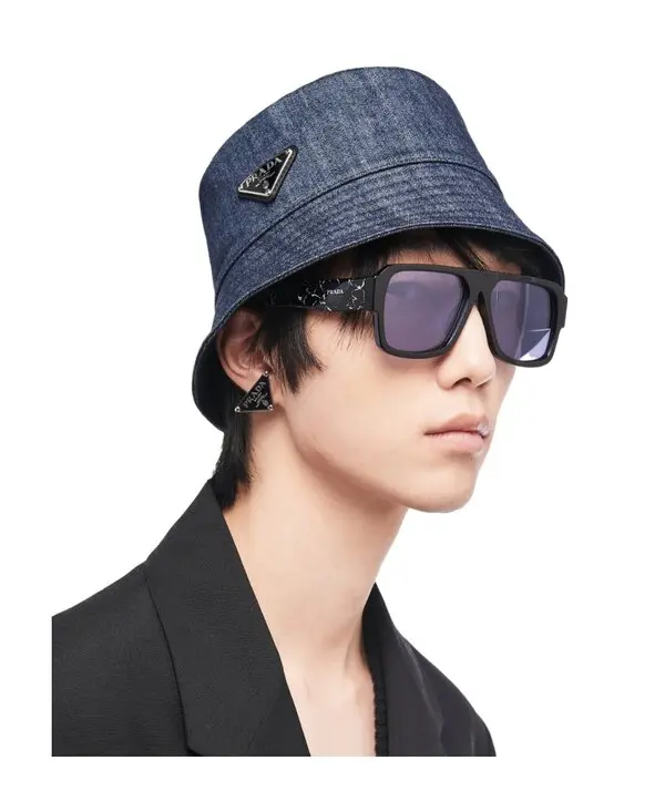 Prada Denim Bucket Hat