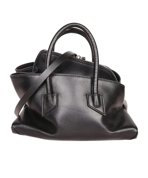 Attico Double-handle Handbag - Black
