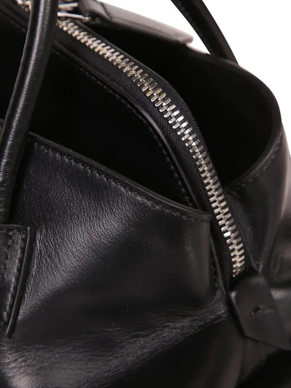 Attico Double-handle Handbag - Black