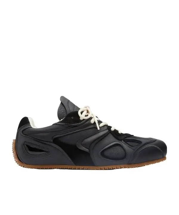 Axel Arigato Panelled Lace-up Low-top Sneakers - Black