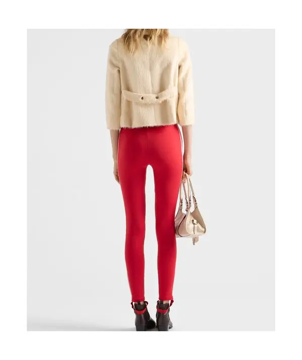 Prada Double-breasted Aspen Jacket - Ivory