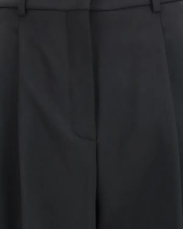 Max Mara High-waisted Pleated Wide-leg Trousers