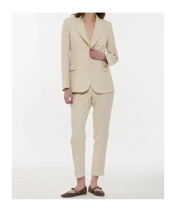 P.a.r.o.s.h Single-breasted Blazer - Nude