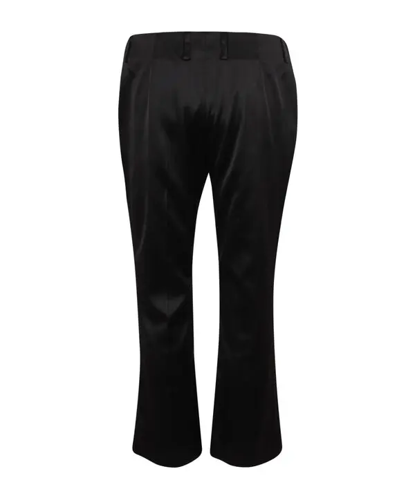 Ermanno Scervino Cropped Flared Trousers - Black