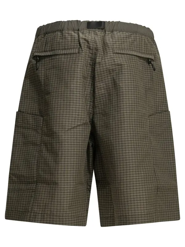 Comme Des Garçons Homme Plaid Cargo Shorts