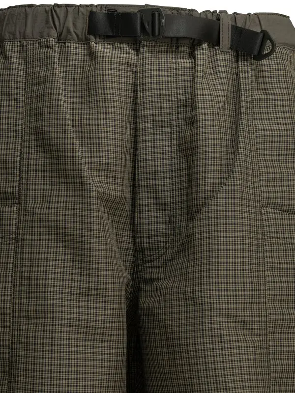 Comme Des Garçons Homme Plaid Cargo Shorts