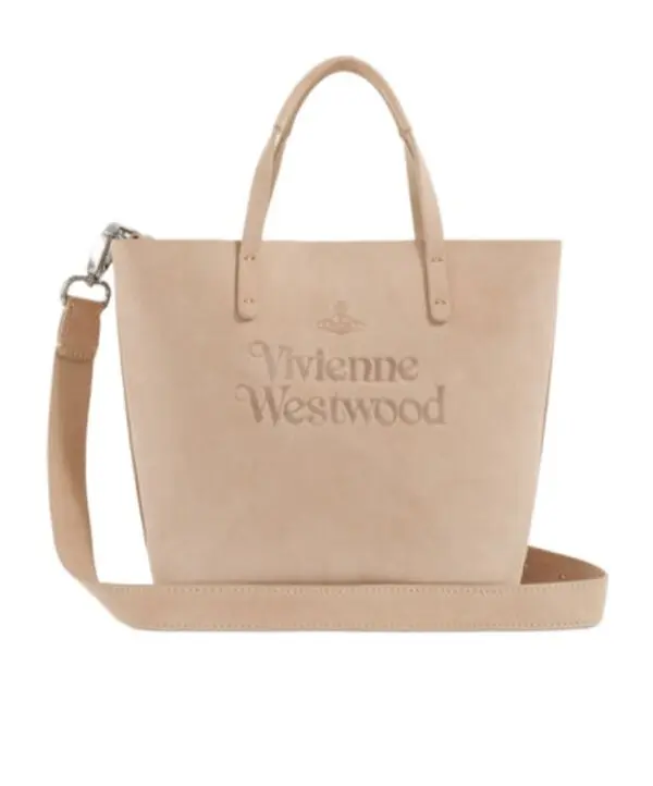 VIVIENNE WESTWOOD Studio Small Shopper - Beige