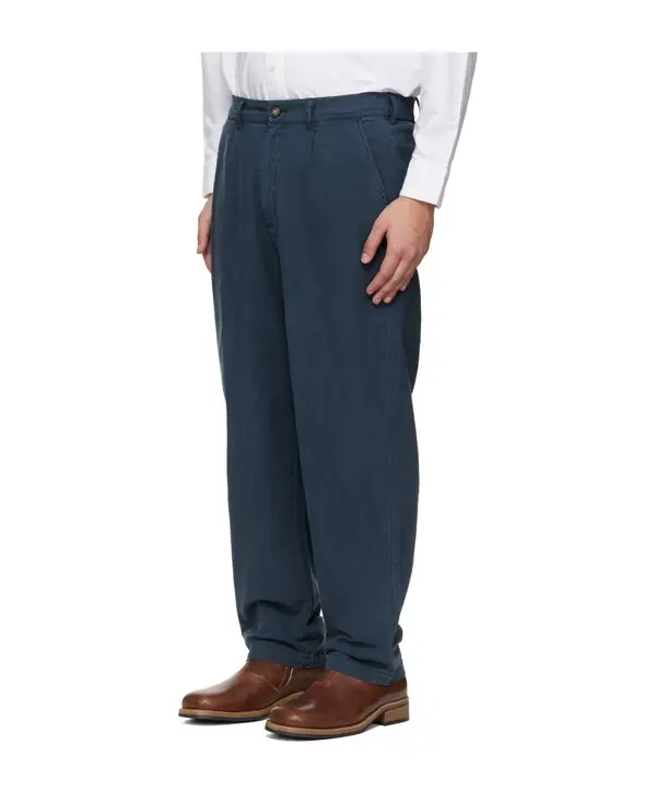 Barbour Cotton Linen Relaxed Trousers