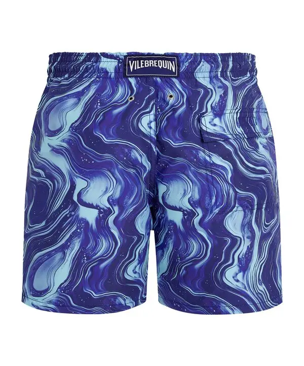 Vilebrequin Marbled Print Swim Shorts