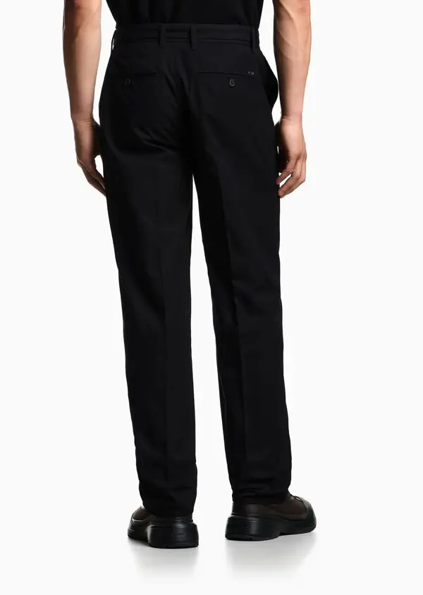 Emporio Armani Straight-leg Tailored Trousers
