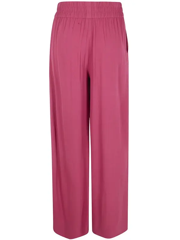 JOSEPH Drawstring Wide-leg Trousers