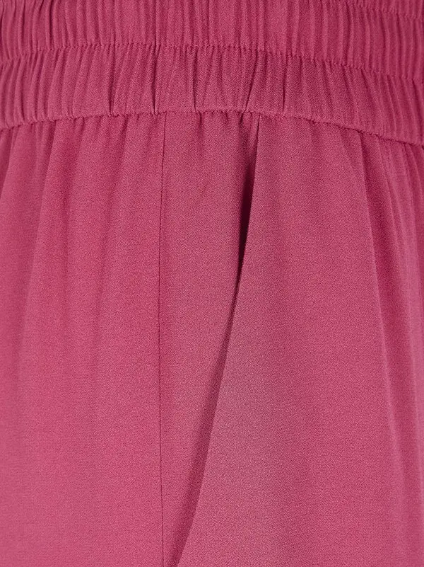 JOSEPH Drawstring Wide-leg Trousers