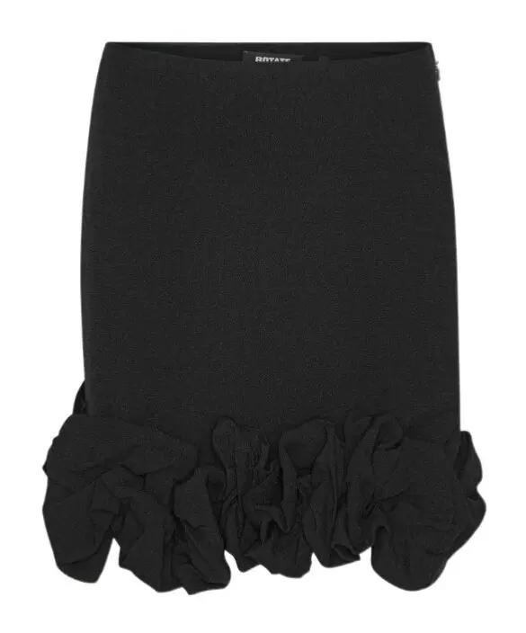 ROTATE BY BIRGER CHRISTENSEN Ruffled Mini Skirt