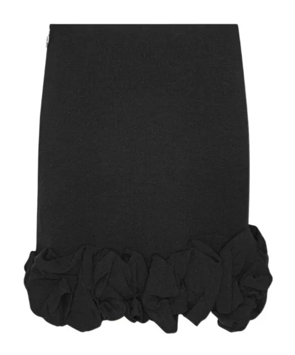 ROTATE BY BIRGER CHRISTENSEN Ruffled Mini Skirt