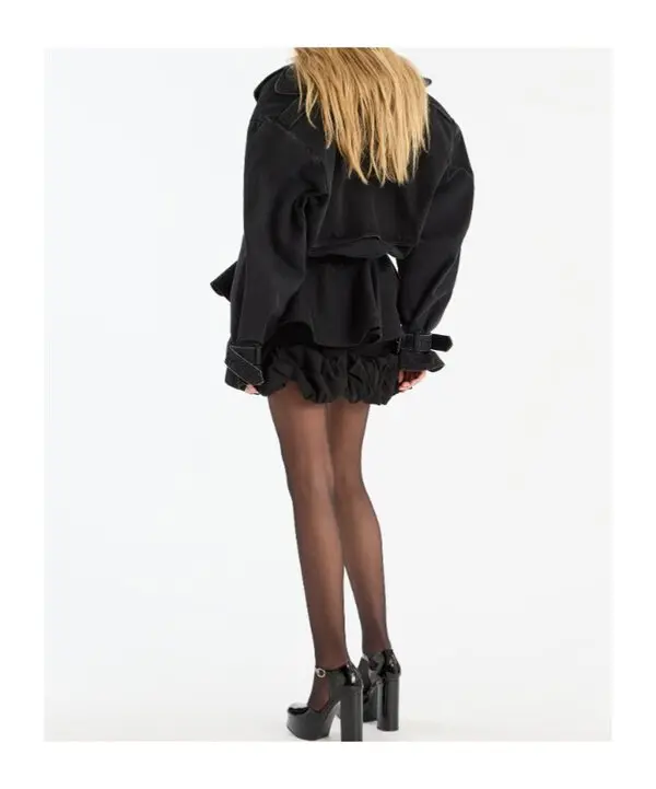 ROTATE BY BIRGER CHRISTENSEN Ruffled Mini Skirt