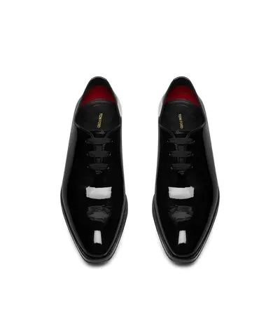 TOM FORD Vincent Patent Oxford Shoes