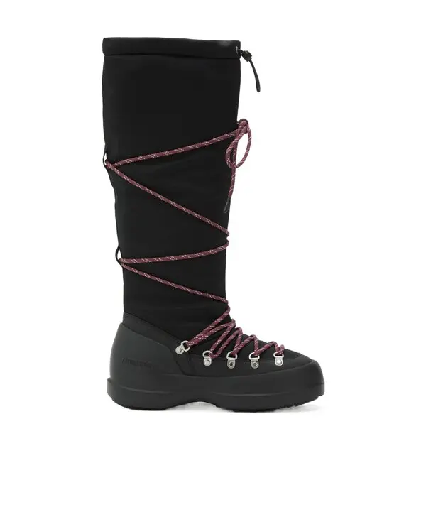 Moon Boot Luna Lace-up Boots - Black