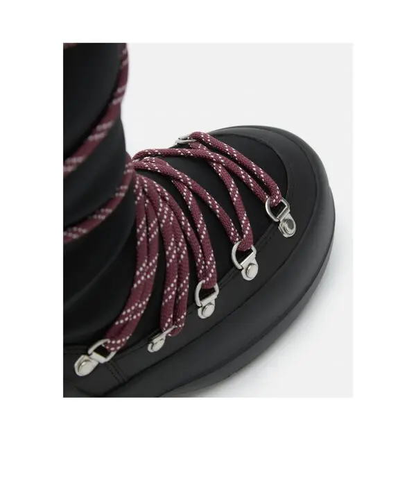 Moon Boot Luna Lace-up Boots - Black