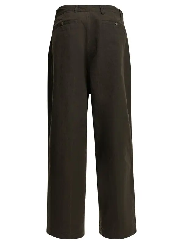 Comme Des Garçons Relaxed Fit Trousers - Brown