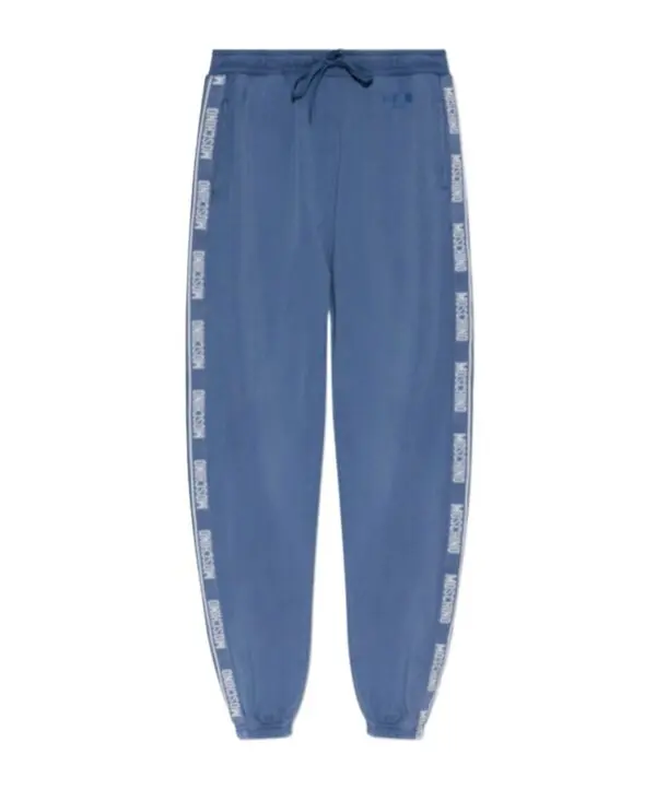 Moschino Tape Track Pants - Blue
