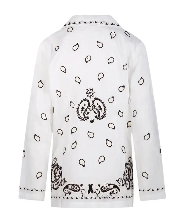 P.a.r.o.s.h Embroidered Single-breasted Blazer