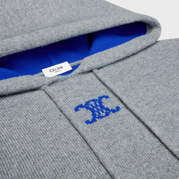 Celine Hooded Sweater In Cashmere