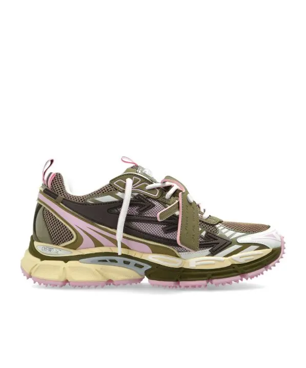 Off-White Be Right Back" Lace-up Sneakers - Green