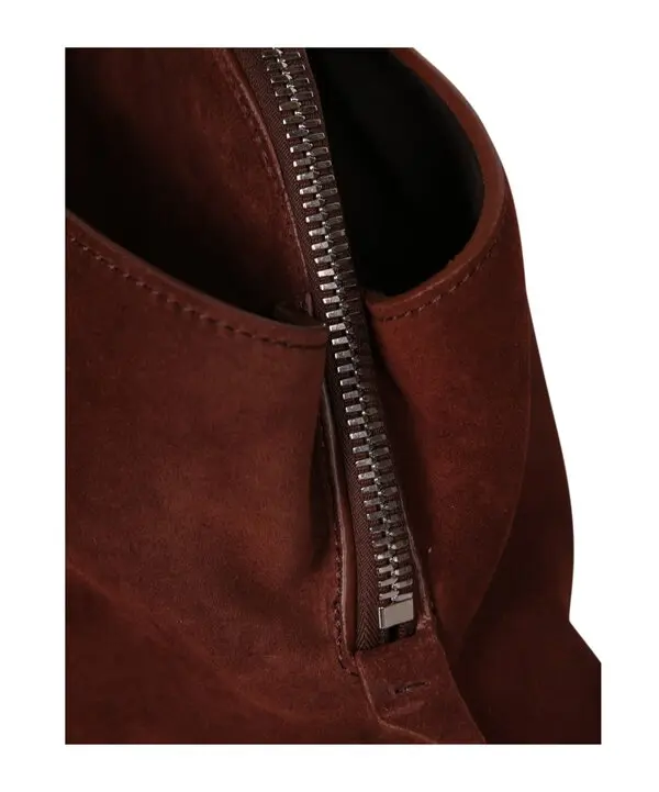 Attico Suede Leather Handbag
