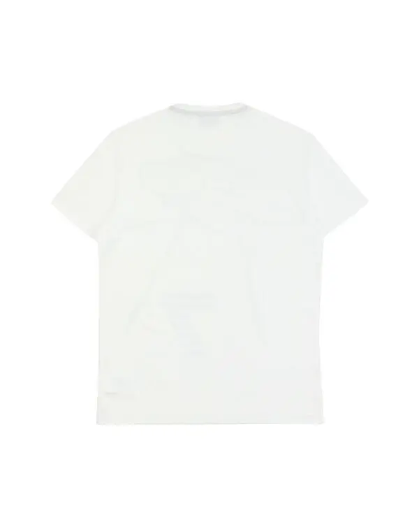 EA7 Logo Print Crew-neck T-shirt
