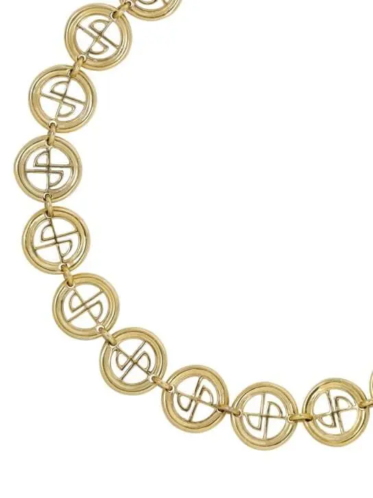 PATOU Jp Coin Collar Necklace