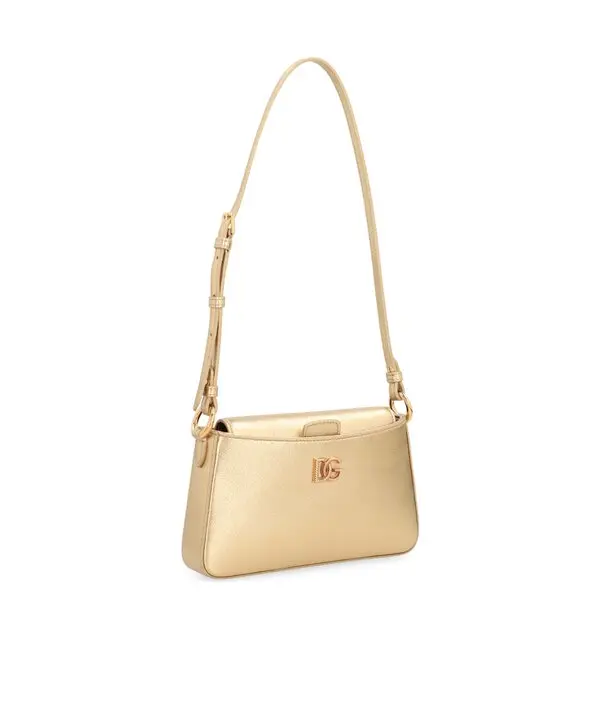 Dolce & Gabbana Dolce Gabbana Logo Plaque Phone Bag - Nude