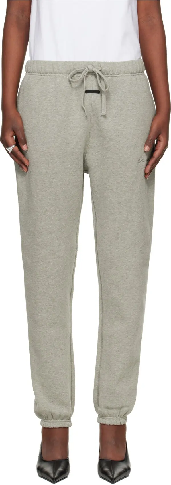 Fear Of God Signature Slim Sweatpants - Gray