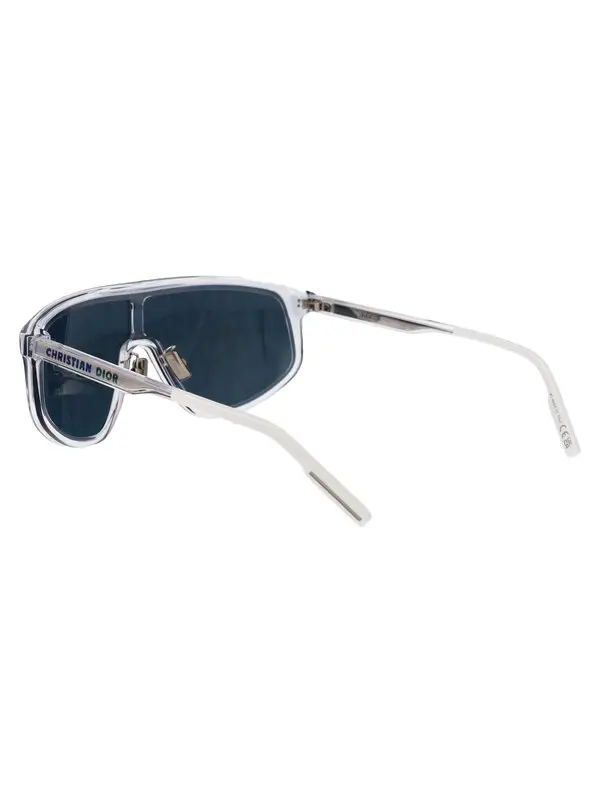 Dior Full Rim Sunglasses With Monogrammed Lenses