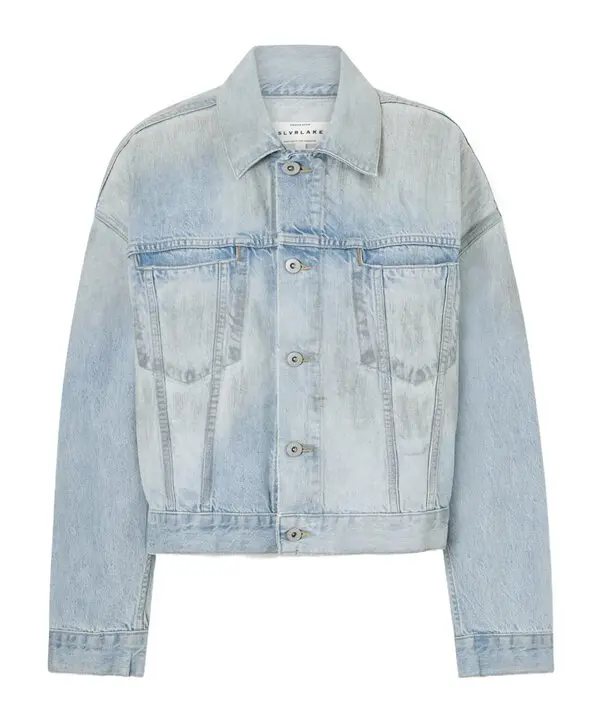 SLVRLAKE Long-sleeved Denim Jacket