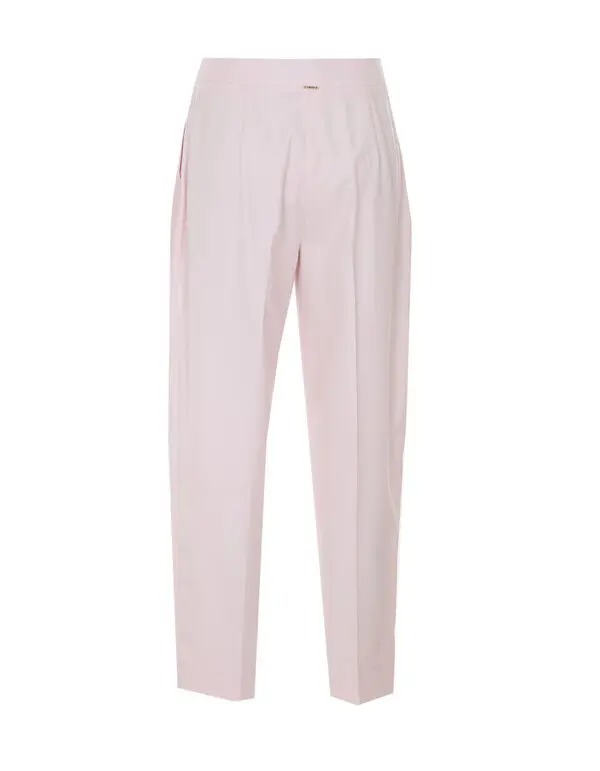 TWINSET Pleated Tapered Trousers