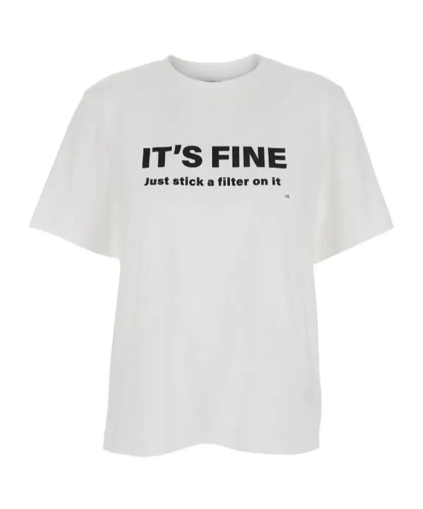 Victoria Beckham Crew Neck T-shirt - White