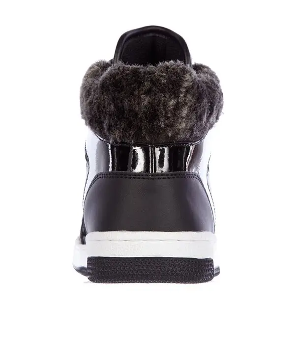 EA7 High Top Sneakers With Embossed Logo Detailing