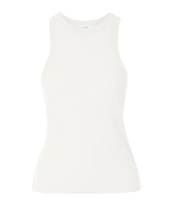 Co Cashmere Tank - White