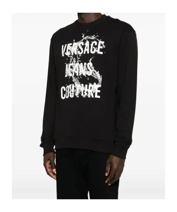 Versace Logo Print Sweatshirt