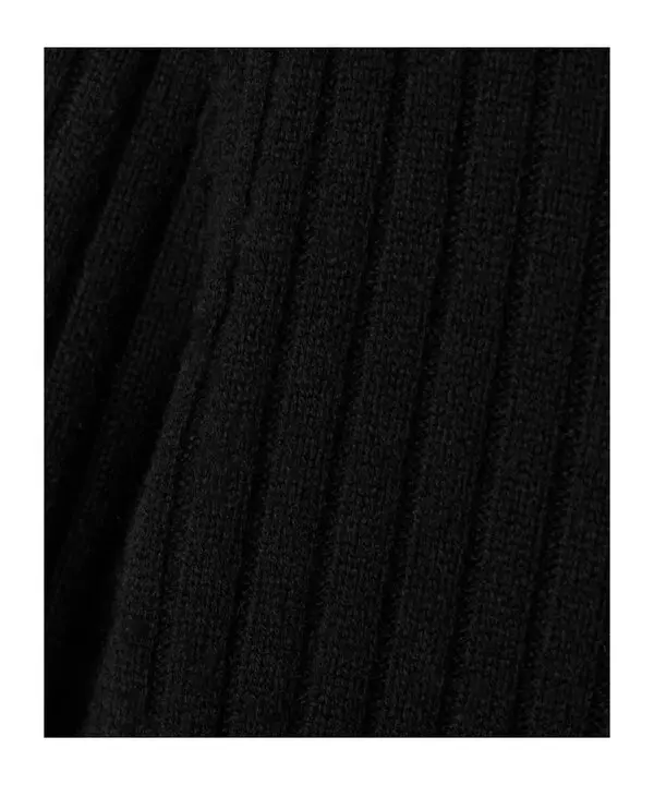 NILI LOTAN Dessie Ribbed Turtleneck Sweater