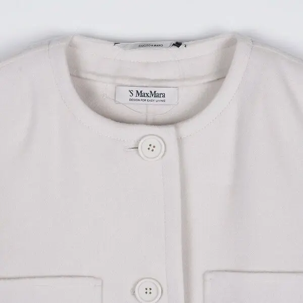 Max Mara Long-sleeved Wool Jacket