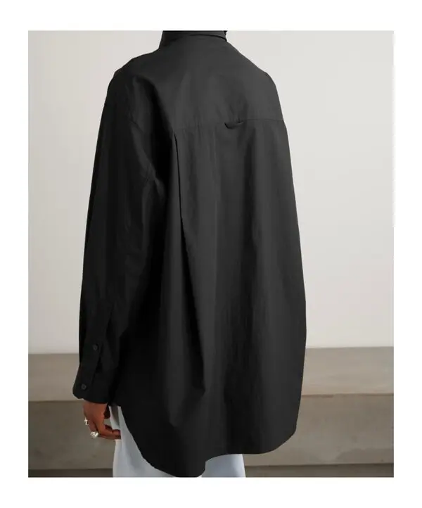 AGOLDE X Maria Mcmanus A-line Button-down Shirt - Black