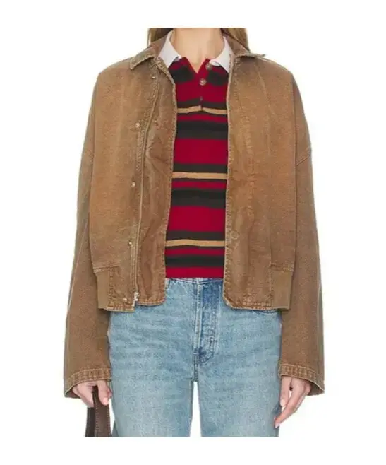 SLVRLAKE Long Sleeve Collared Jacket