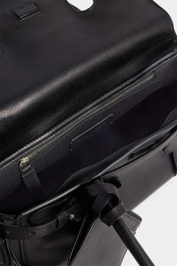 Dsquared2 Twin Pocket Shoulder Bag - Black