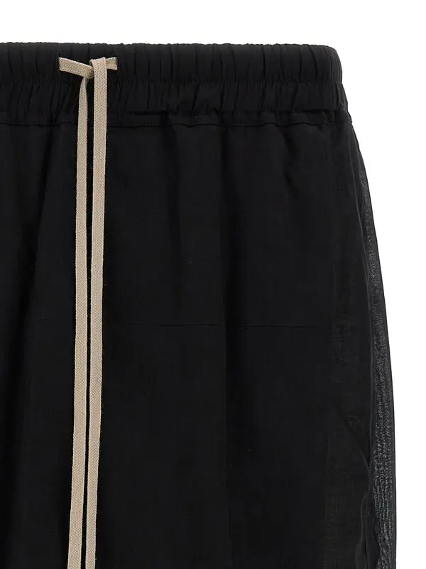 Rick Owens Drawstring Waist Shorts
