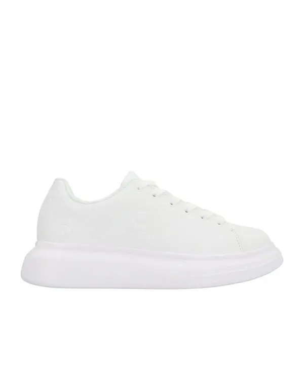 Just Cavalli Debossed Logo Platform Sneakers