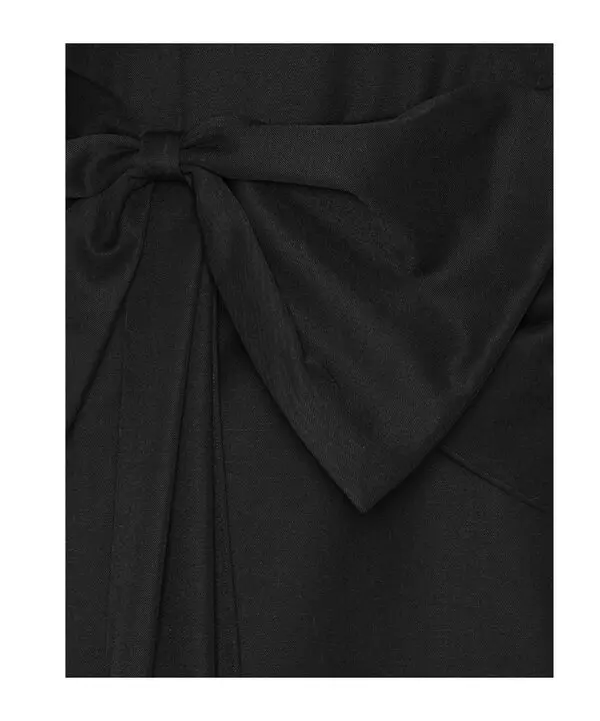 ROTATE BY BIRGER CHRISTENSEN Maxi Bow Mini Dress